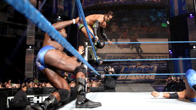 WWE In live!!!!: THE PRIME TIME PLAYERS vs JUSTIN GABRIEL & TYSON KIDD