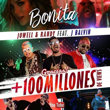 ENERGY LINE: "Bonita" De Jowell y Randy y J Balvin Supera Los 100 ...