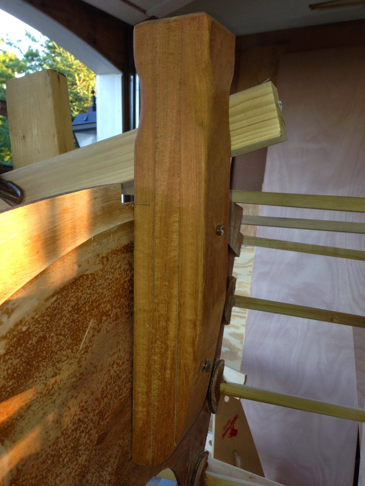 John's Navigator Build: Samson post