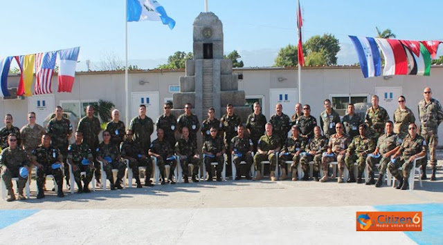 Kontingen Garuda Terima Piagam Penghargaan | Strategi Militer Indonesia ...