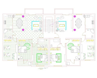 Interior Designer: 2d autocad Drawings