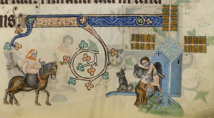 .: The Lincolnshire Psalter - Luttrell Psalter