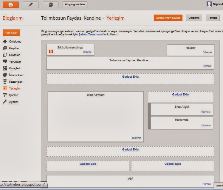 Blogger Ayarları Nasıl Yapılır?