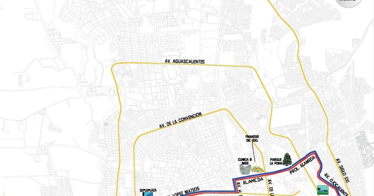 Rutas de Camiones Aguascalientes: Ruta 25