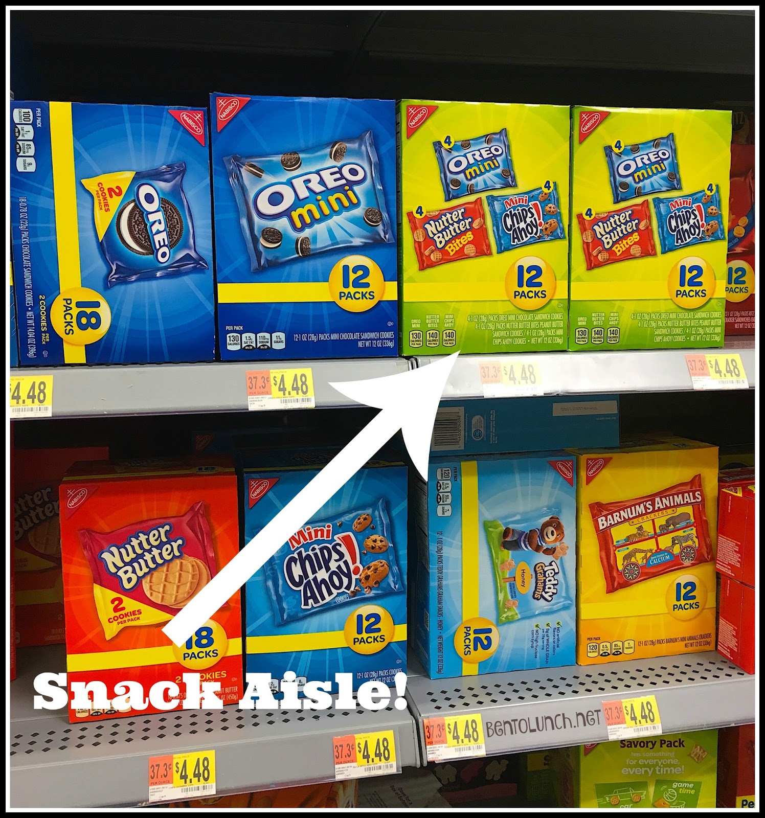 Snacks to Go with Nabsico Multipacks