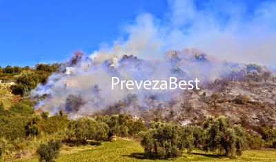 ΦΩΤΟ ΚΑΙ ΒΙΝΤΕΟ ΑΠΟ ΤΗ ΜΕΓΑΛΗ ΦΩΤΙΑ ΣΤΗΝ ΠΡΕΒΕΖΑ..., ΙΣΧΥΡΟΙ ΑΝΕΝΟΙ ...