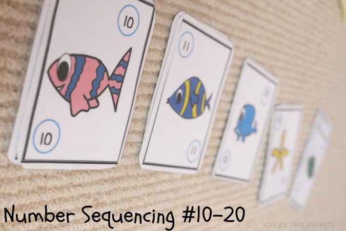 NUMBERS Go Fish Card Game Printable | School Time Snippets