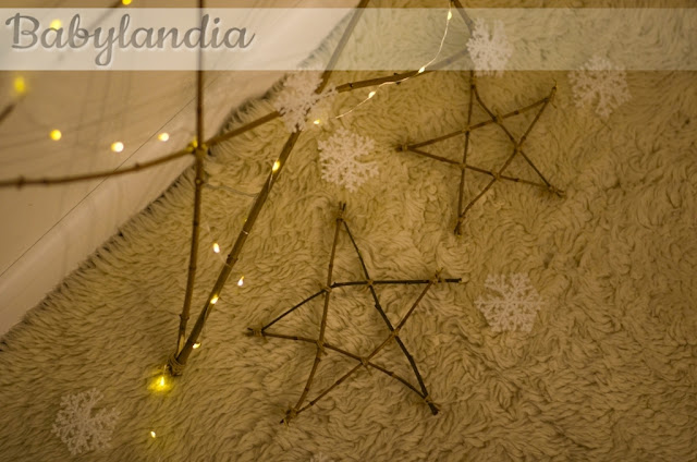 BABYLANDIA :): Gwiazda z patyków DIY