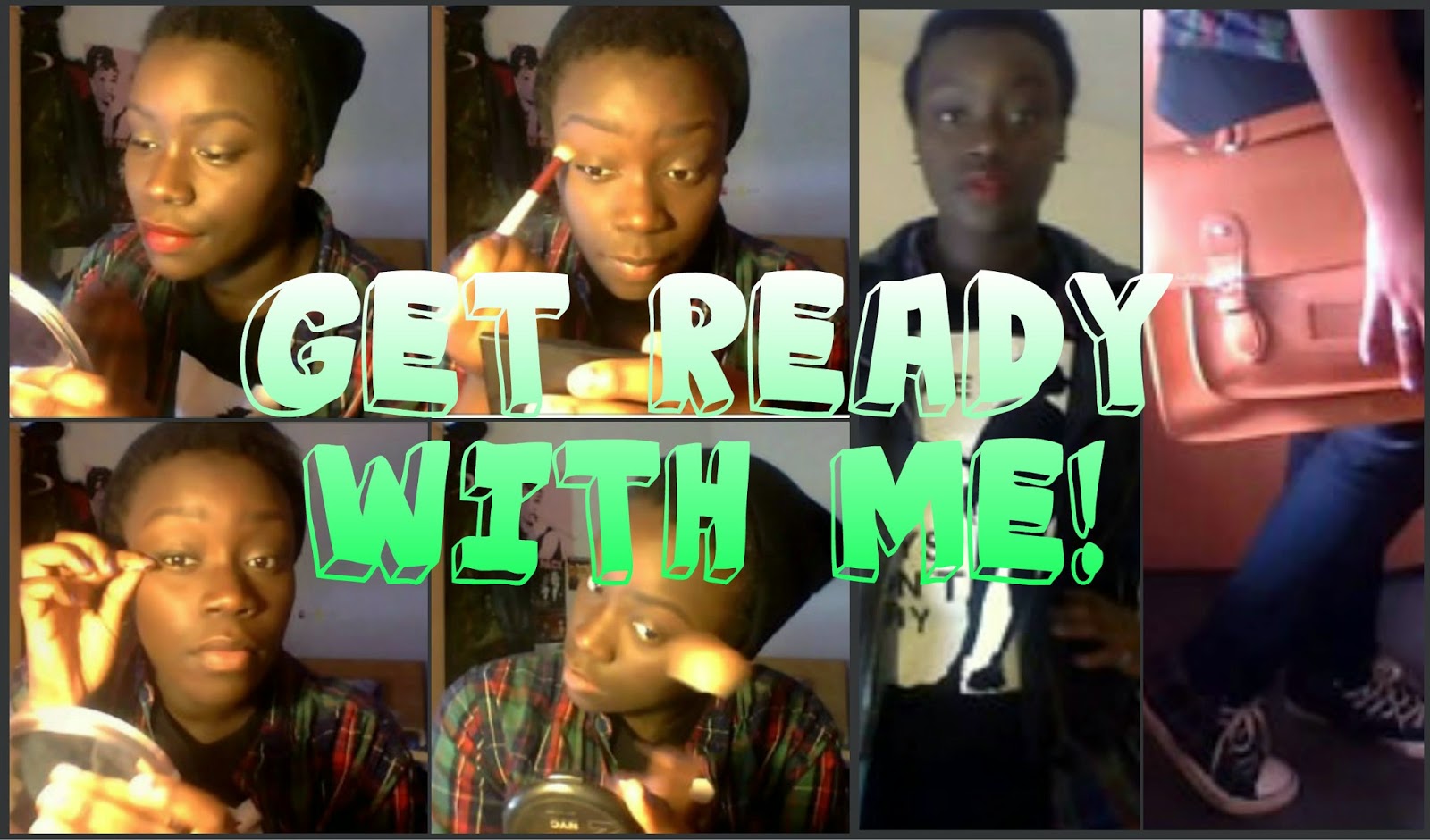 Get Ready With Me! Quick and Simple Makeup, Hair and OOTD - Fiyinfofo