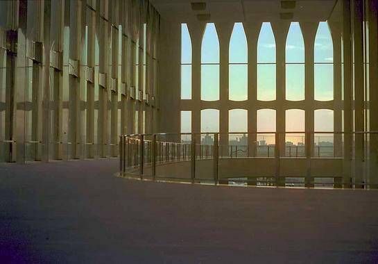 New York - History - Geschichte: WTC - ground floor - lobby