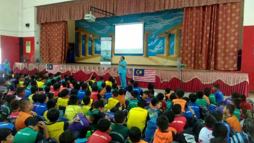 BULETIN SK BUKIT RIMAU: TAKLIMAT HFMD COLUMBIA ASIA BUKIT RIMAU