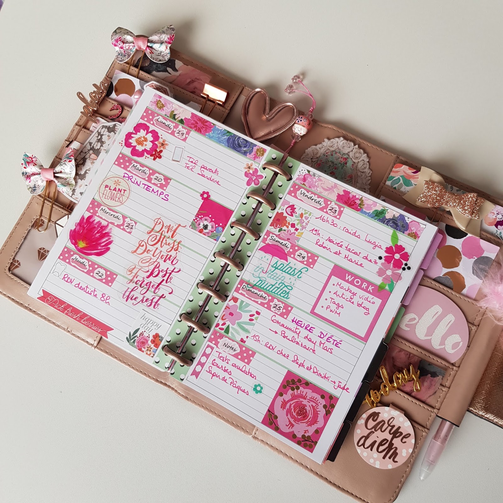 Shireece Planner: Inspiration planner: les américaines