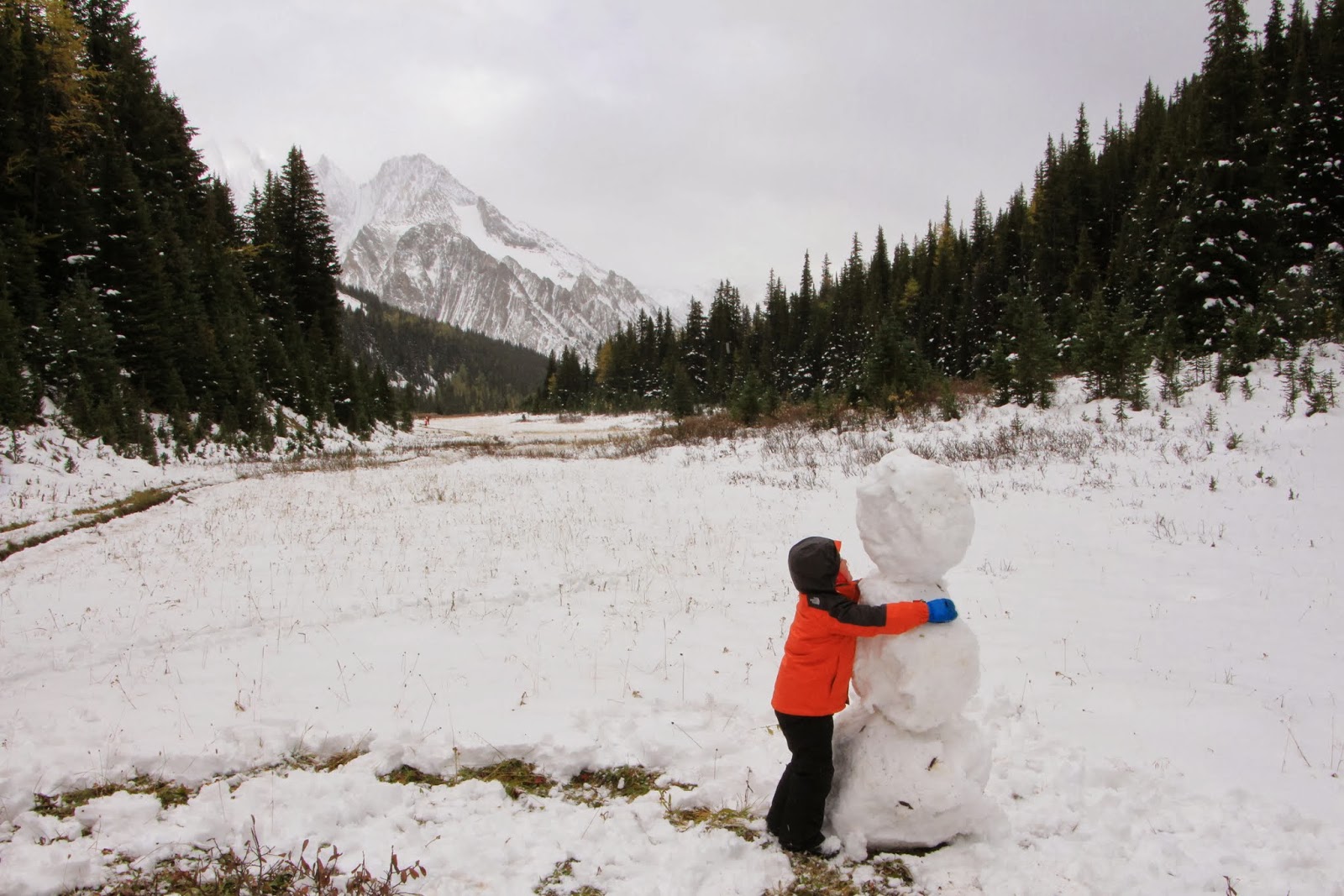 Family Adventures in the Canadian Rockies: Early Winter Snowshoeing at ...