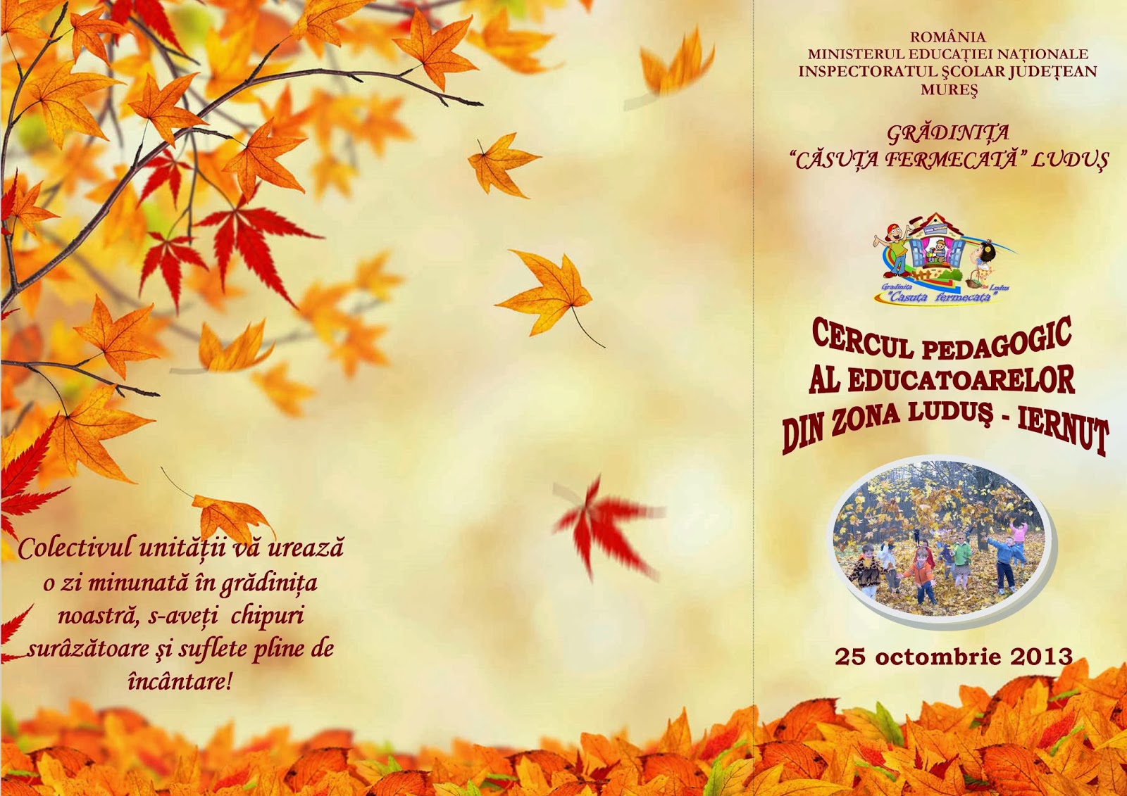 PRESCOLARII MEI: CERCUL PEDAGOGIC AL EDUCATOARELOR DIN ZONA LUDUS ...