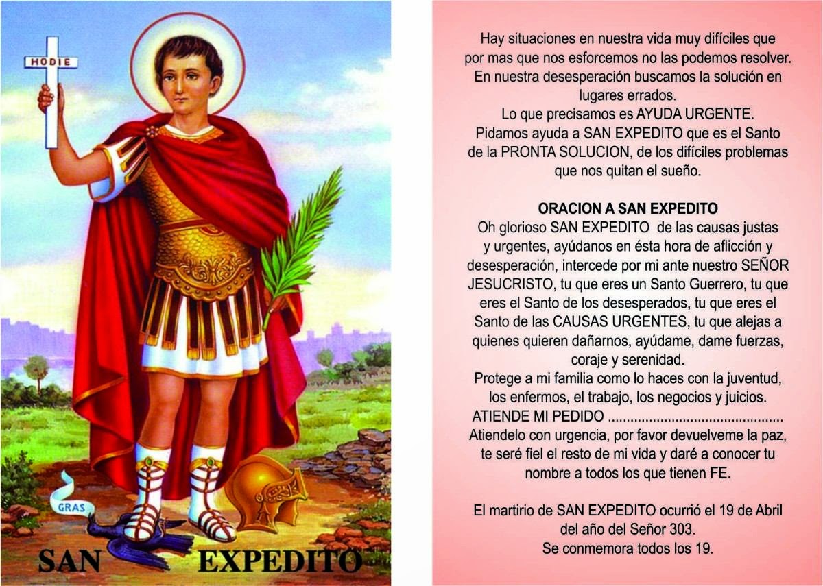 San Expedito: La Historia de San Expedito
