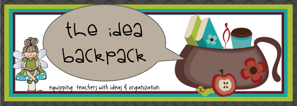 The Idea Backpack: Binder Covers and Spine Labels for Themes