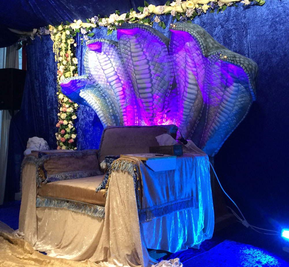 Shree Peetha Nilaya: How we made the Adishesha for Gurupurnima