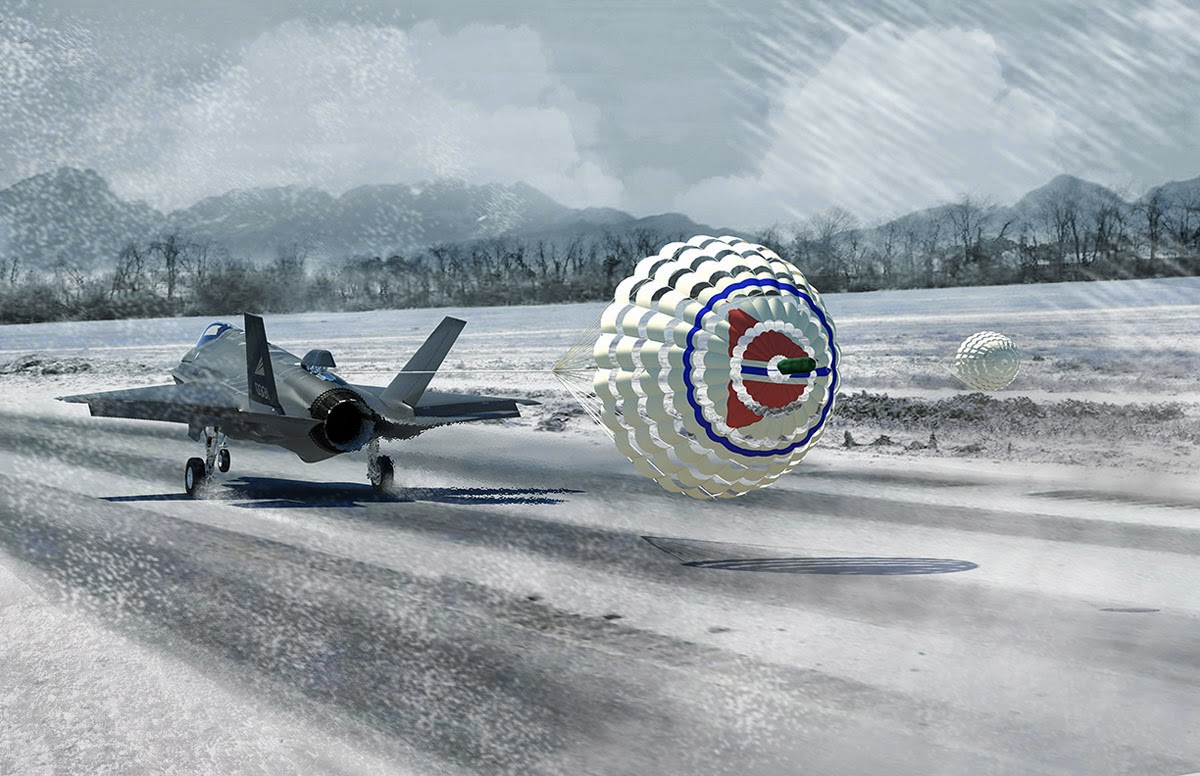SNAFU!: F-35 News. Norwegian model drag chute illustrations.