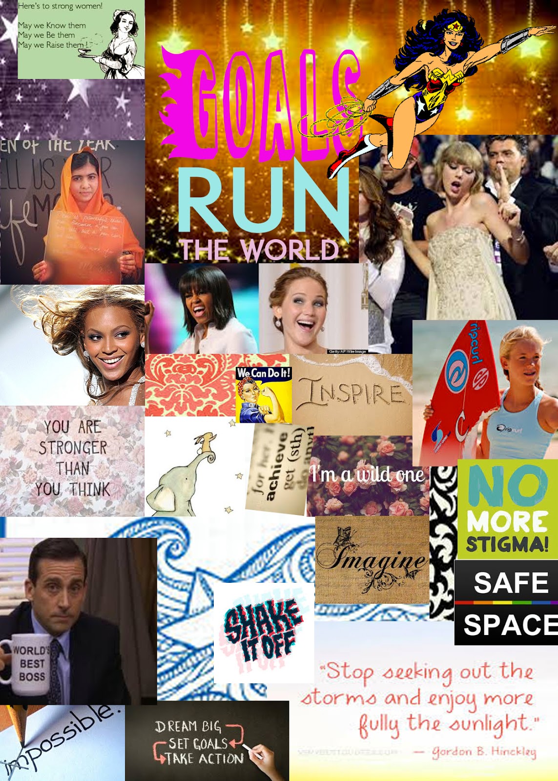Operation: Gold Award!: Vision Board Night