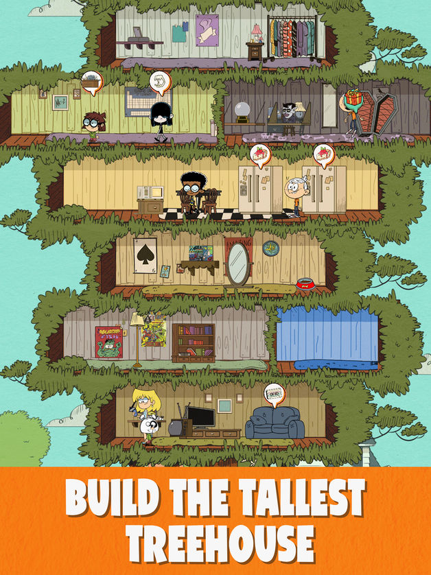 NickALive!: Nickelodeon Launches First 'The Loud House' Game App ...