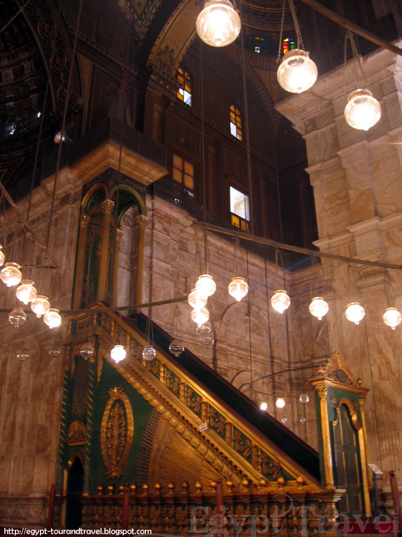Egypt Travel: The Mosque of Muhammad Ali or the Albaster Mosque in Cairo