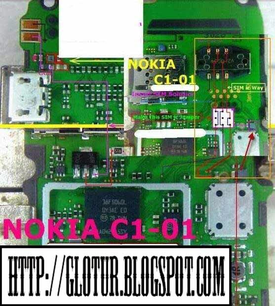 Repair Phones Nokia C1-02, C1-01 | Glotur