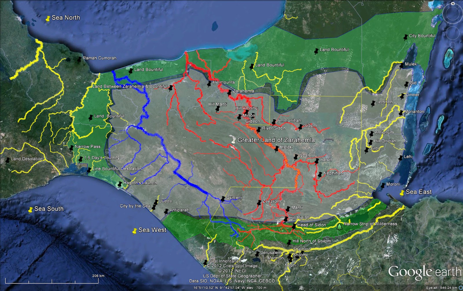 BOOK of MORMON RESOURCES: Expansion of the Nephite Nation