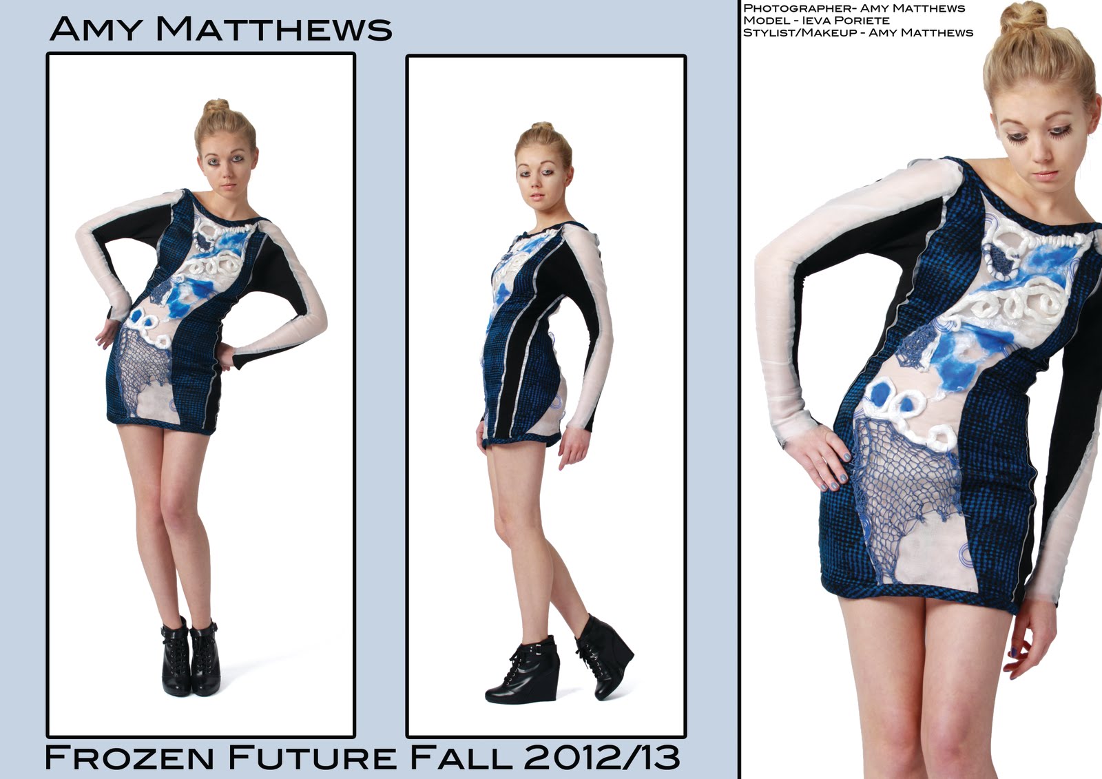 My Fashion: Amy Matthews Graduate Collection 'Frozen Future'