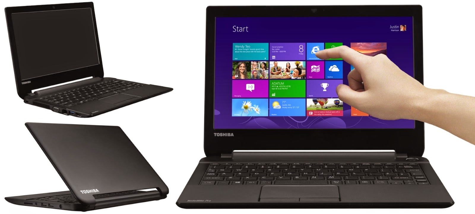 Putoinformatico (by Kullman): Netbook 11,6": Toshiba Satellite Pro NB10 ...