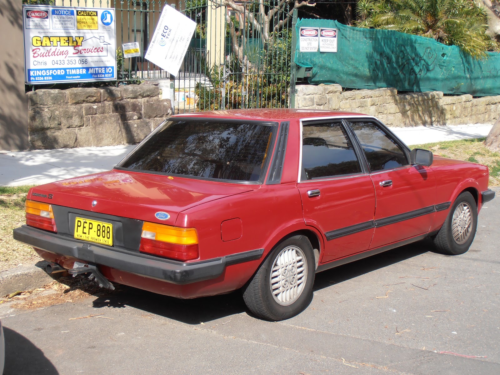 Aussie Old Parked Cars: 1981 Ford TF Cortina S-Pack
