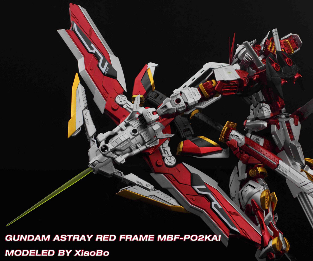 GUNDAM GUY: MG 1/100 Astray Red Frame Kai - Painted Build