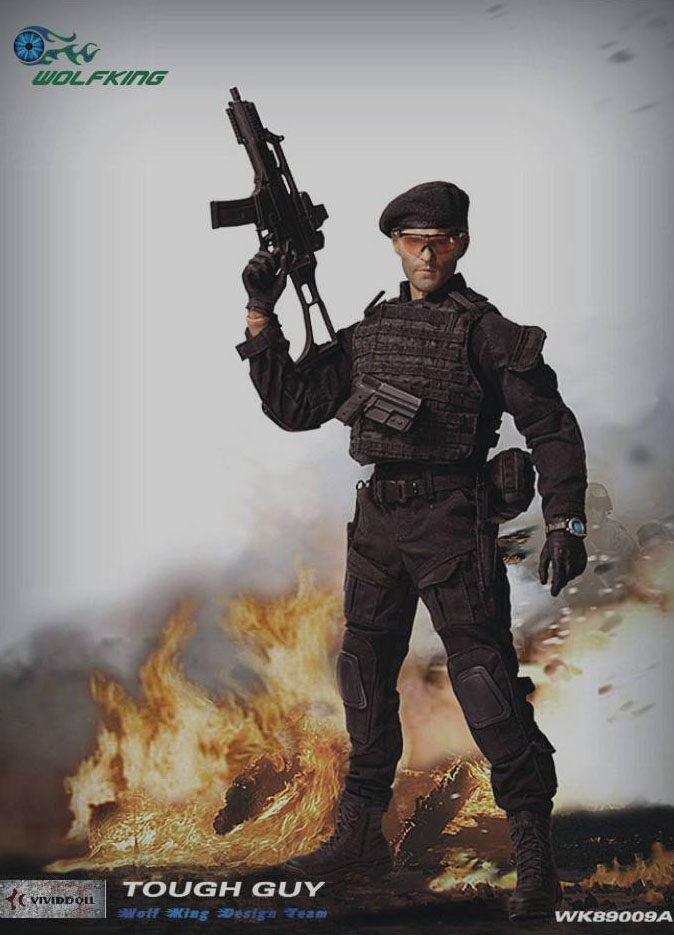 toyhaven: Wolf King 1:6 scale Tough Guy 12-inch Action Figure Set is ...