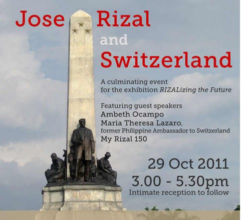 "Jose Rizal and Switzerland" at Yuchengco Museum