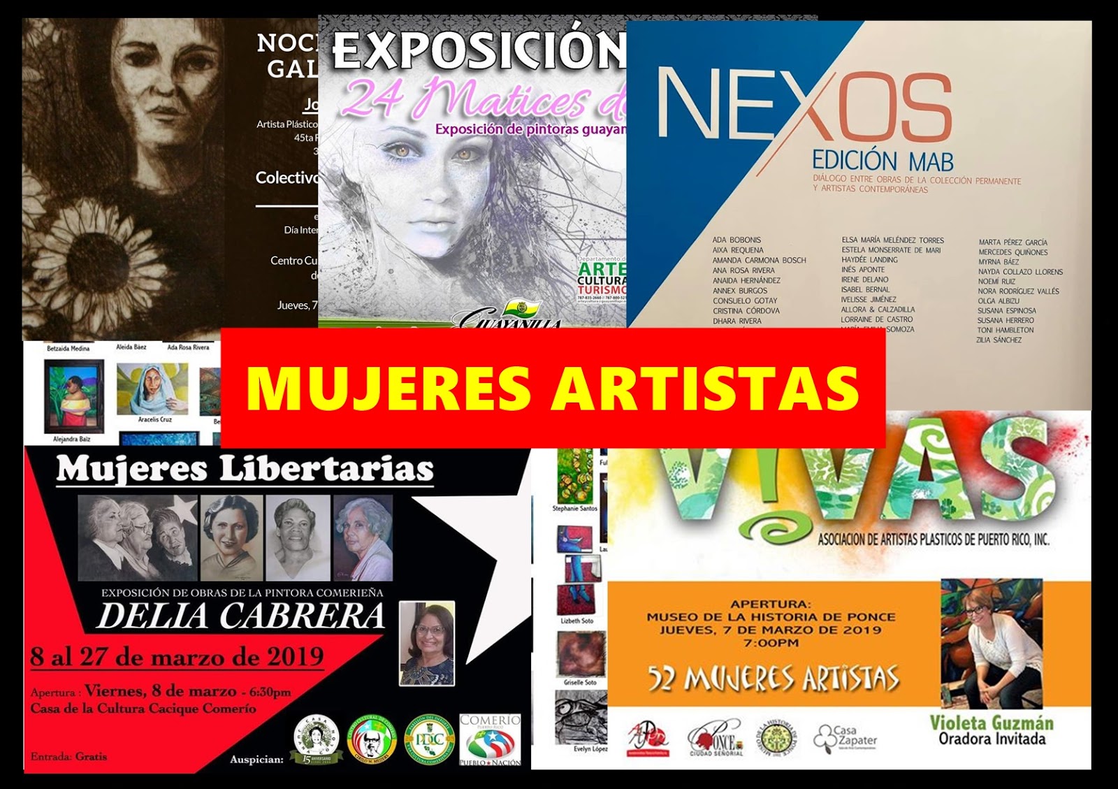 Mujeres artistas celebran el Día Internacional de la Mujer en Puerto Rico