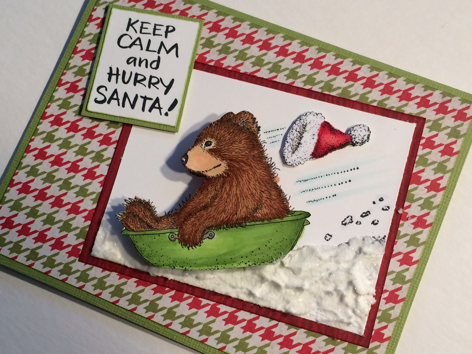 Artfully Articulate: Hurry Santa!