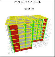 Exemple de Note de calcul bâtiment R+5 - en document word