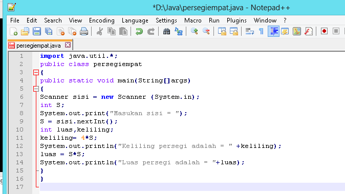 Aplikasi Sederhana pada JAVA