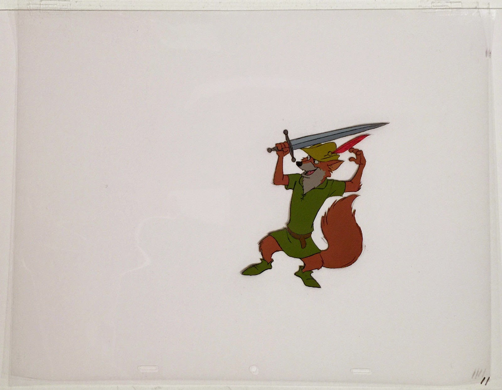 Animation Collection: Robin Hood Production Cel and Production ...