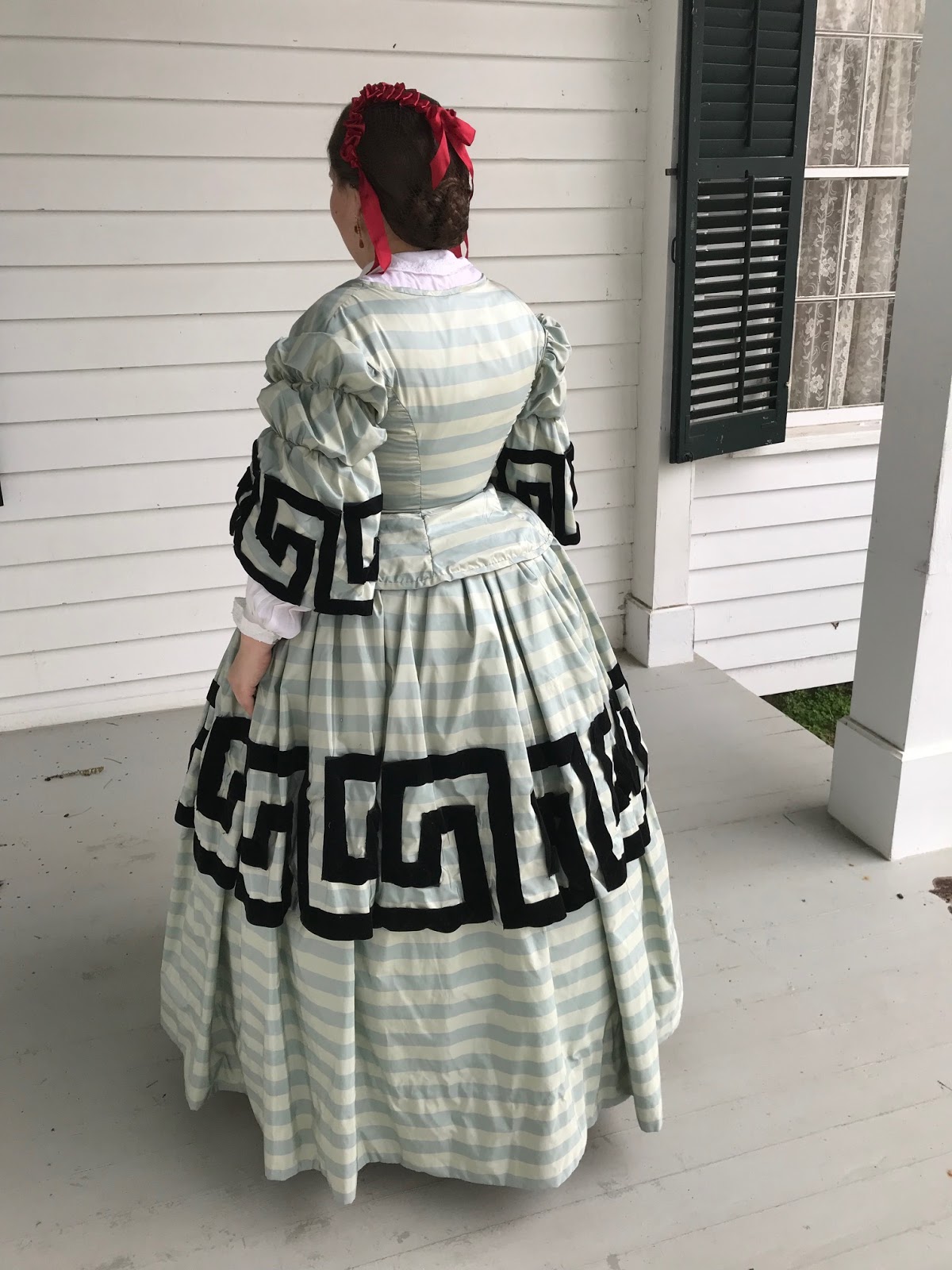 A Time in History: The Pre-War Greek Key Dress