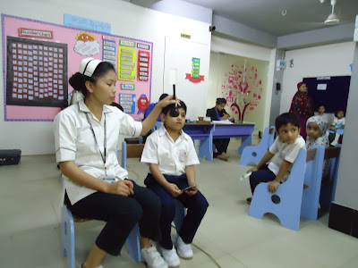 A learner's diary: Eye check up session for school children