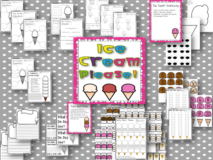 Smart Cookies in Kinder: Ice Cream Please!