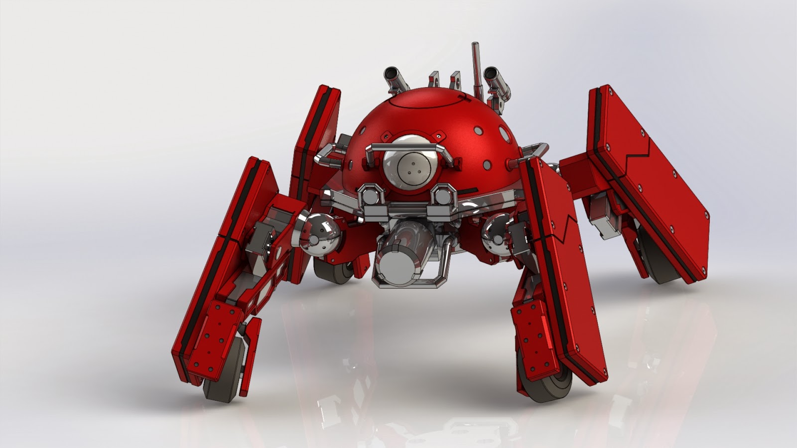 Mecha Lab: Modélisation 3D : Logicoma (GITS Arise)