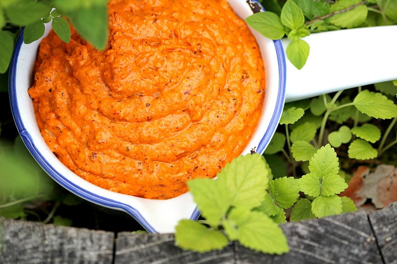 Två små kök: Galen grillad pippi (helt rubbad) med paprikaröra, grillad ...