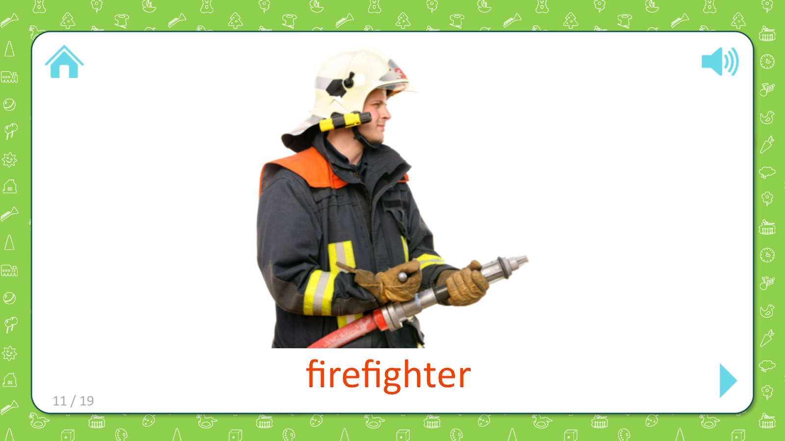 FlashCards For Kids: Firefighter - Professions [Occupations ...