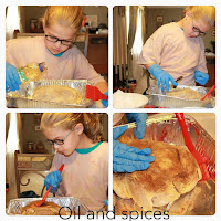 A Homeschool Moms Journal : Mummifying a Chicken