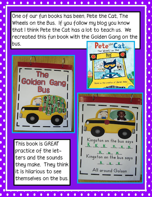 Golden Gang Kindergarten: Class Books