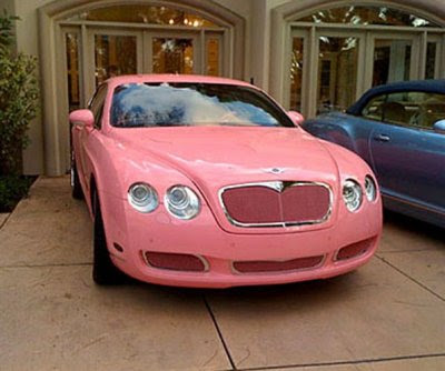 Rosa Clichê: Carros rosa!