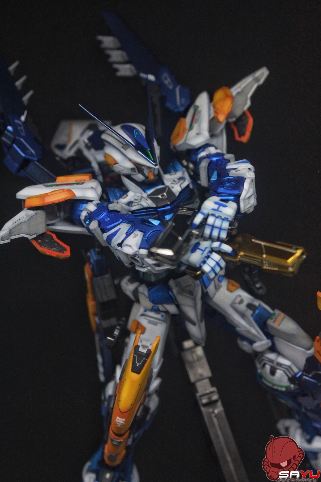 Painted Build: DM 1/100 Gundam Astray Blue Frame 3rd