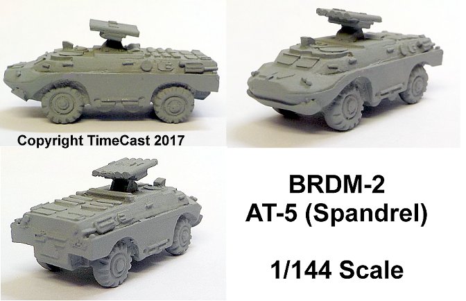 10mm Wargaming: New 1/144 BRDM 2 in 10mm from TimeCast