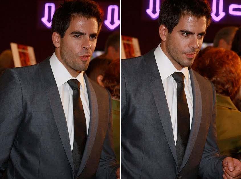 my new plaid pants: Eli Roth Two Times
